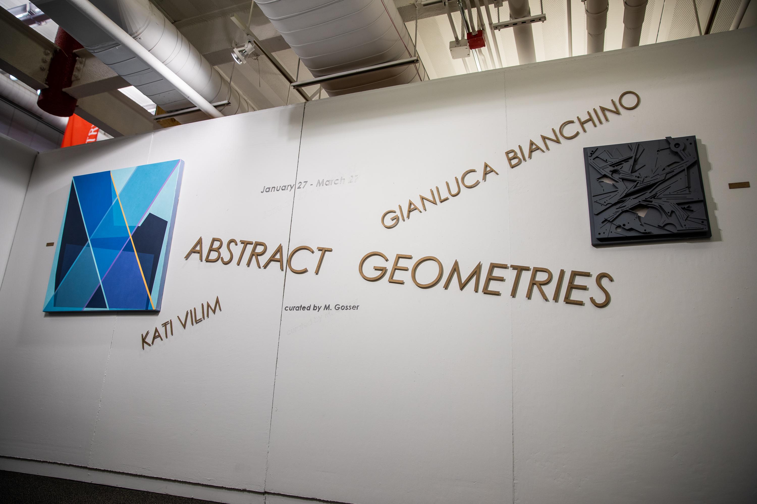 "Abstract Geometries" Exhibit Debuts in Hillier College Gallery | NJIT News
