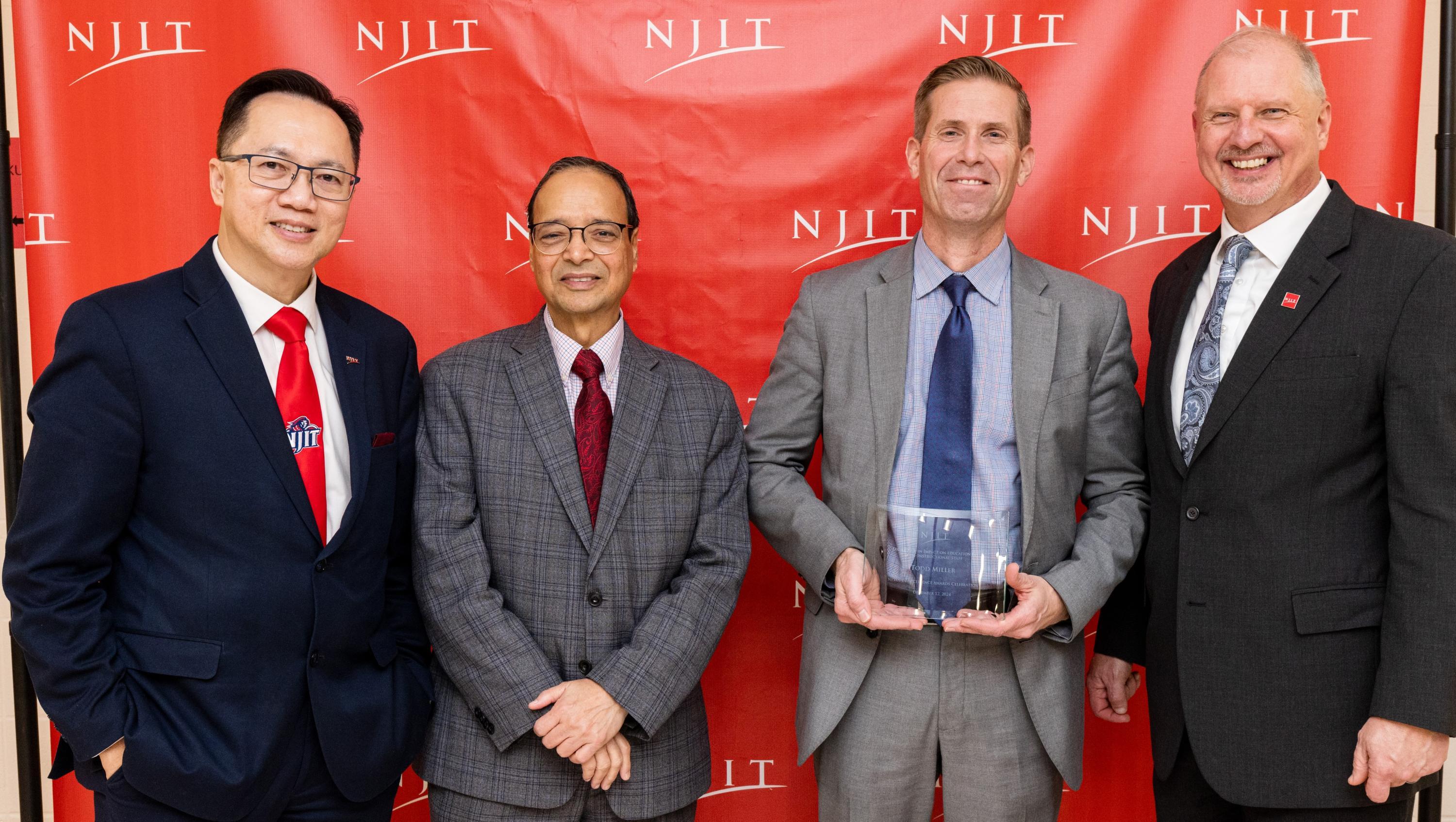 NJIT Honors Faculty and Staff at Inaugural Nexus of Excellence Awards