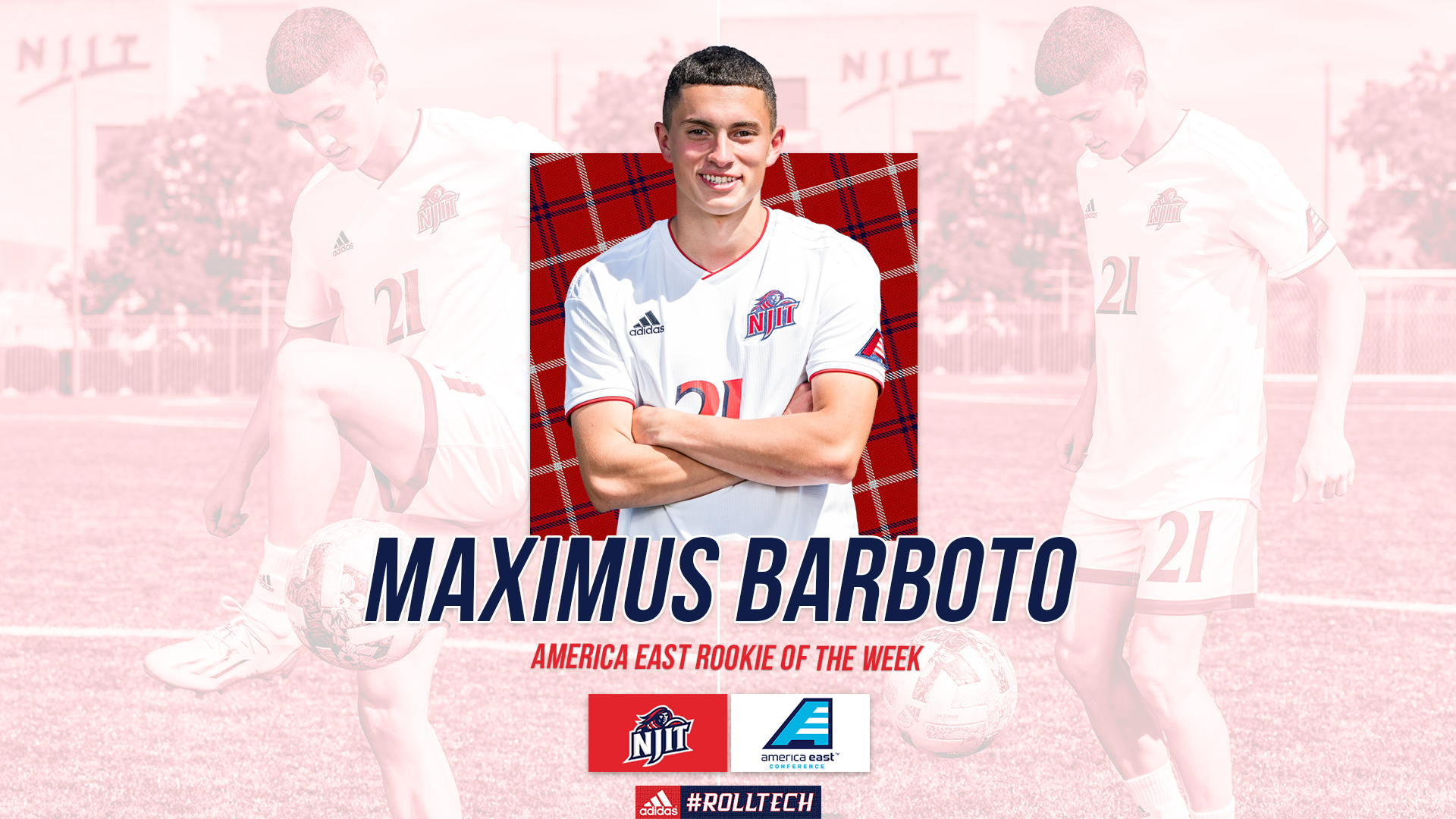Maximus Barboto Named America East Rookie of the Week | NJIT News