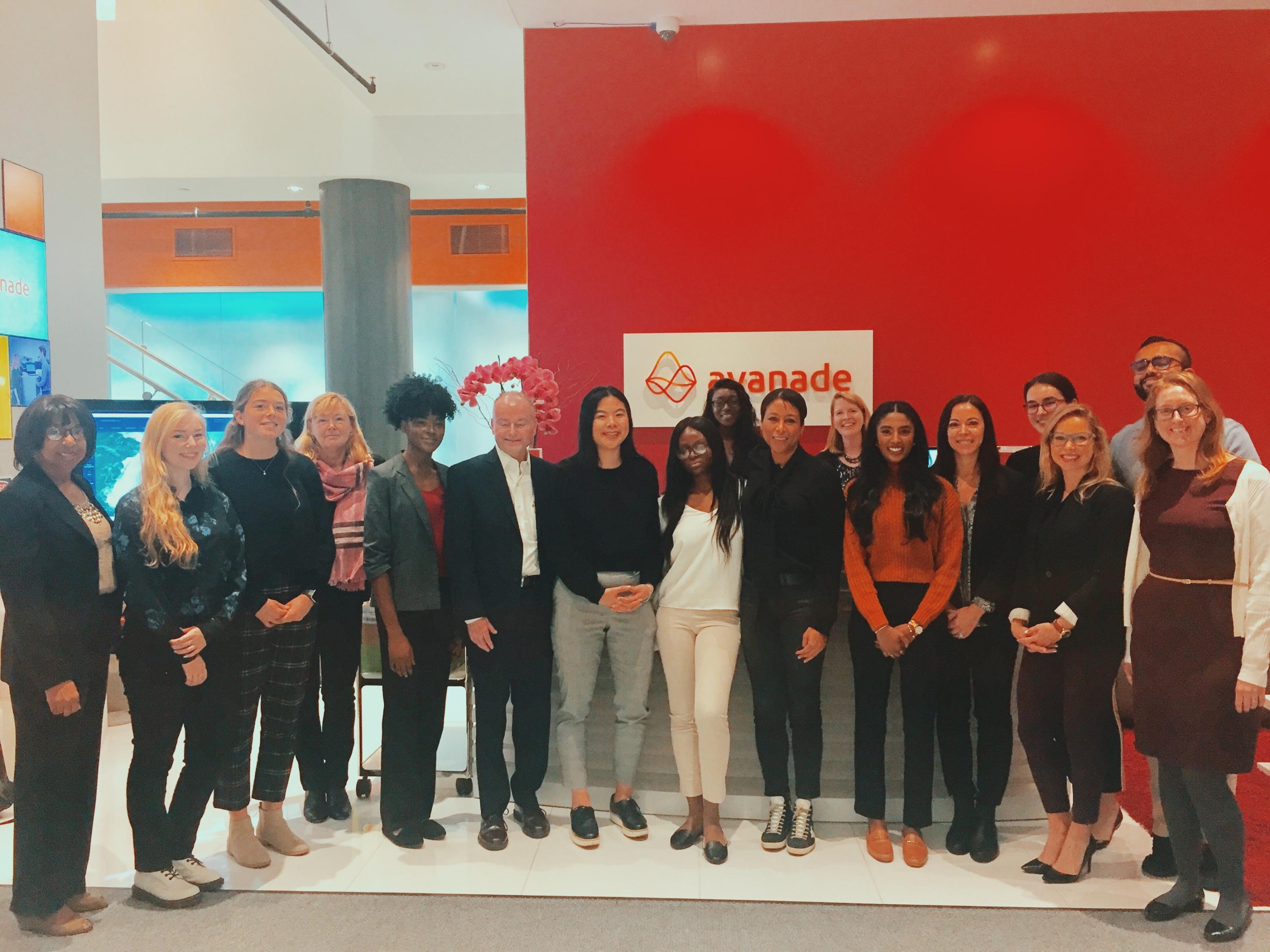 NJIT Avanade Scholars Meet CEO Pam Maynard