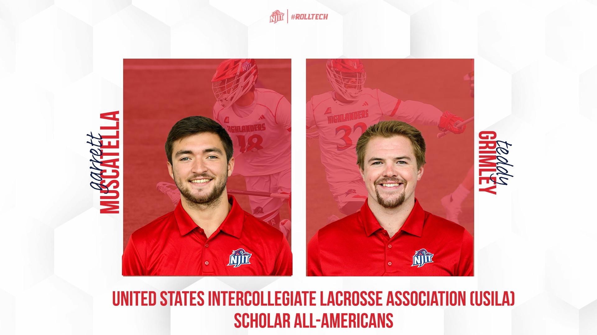 Men's Lacrosse Earns USILA Academic Honor, Muscatella and Grimley Named ...