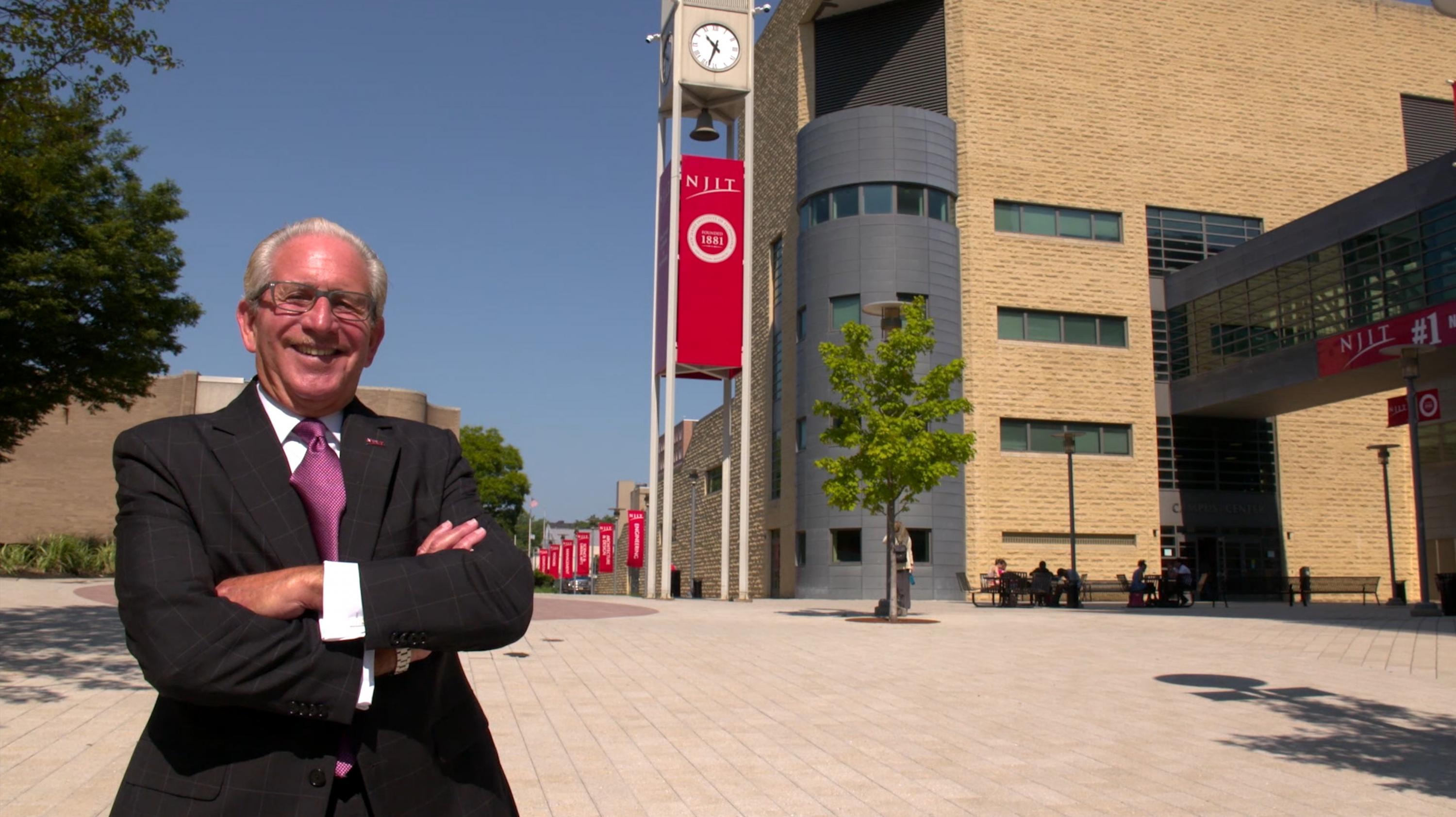 NJIT President Captures Award for Economic Development; Infrastructure ...