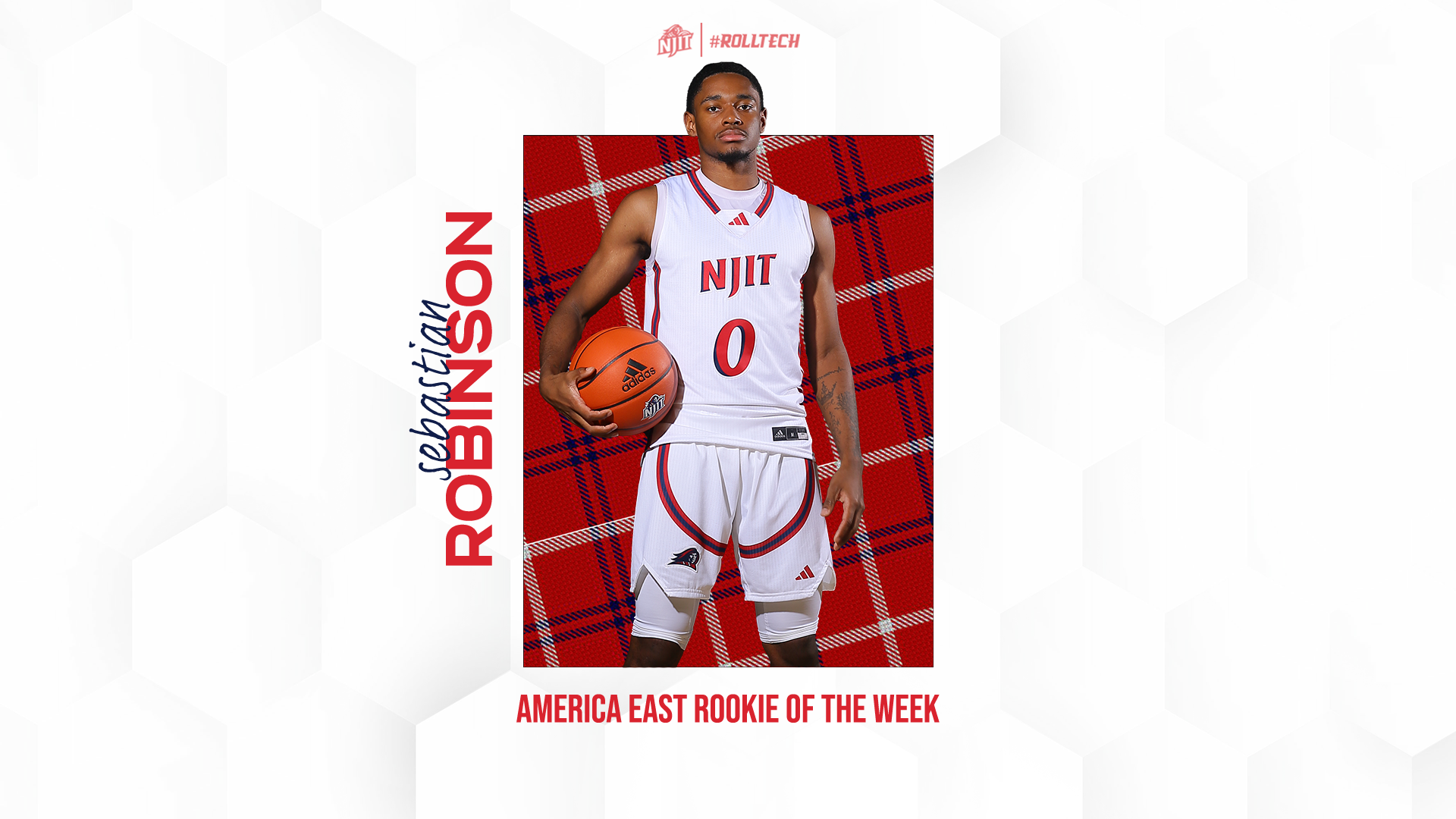 Sebastian Robinson Earns Second-Straight America East Rookie of the ...