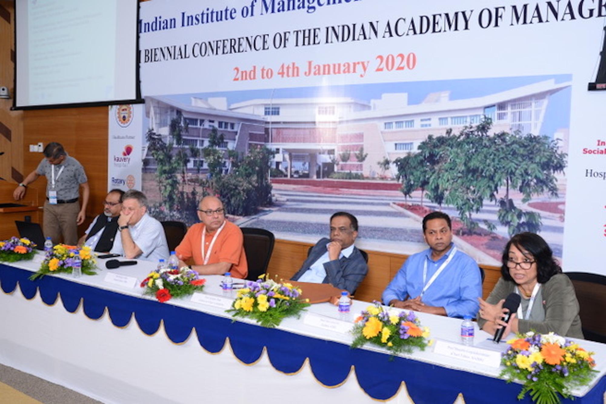 Indian Academy of Management Panel Features NJIT Management Professor