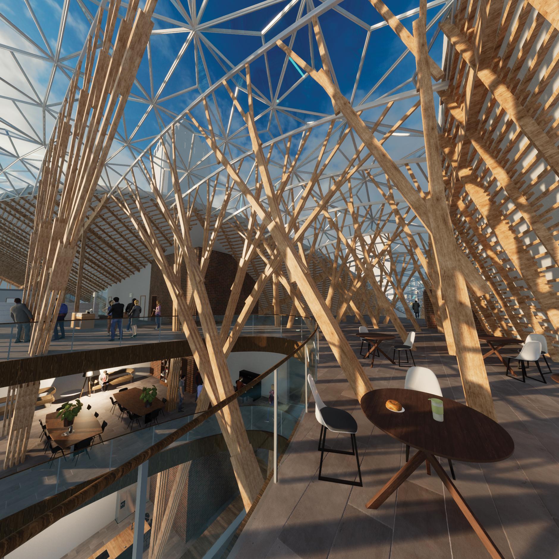 NJIT Students of Architecture Won the First Place in 2022 Timber in the ...