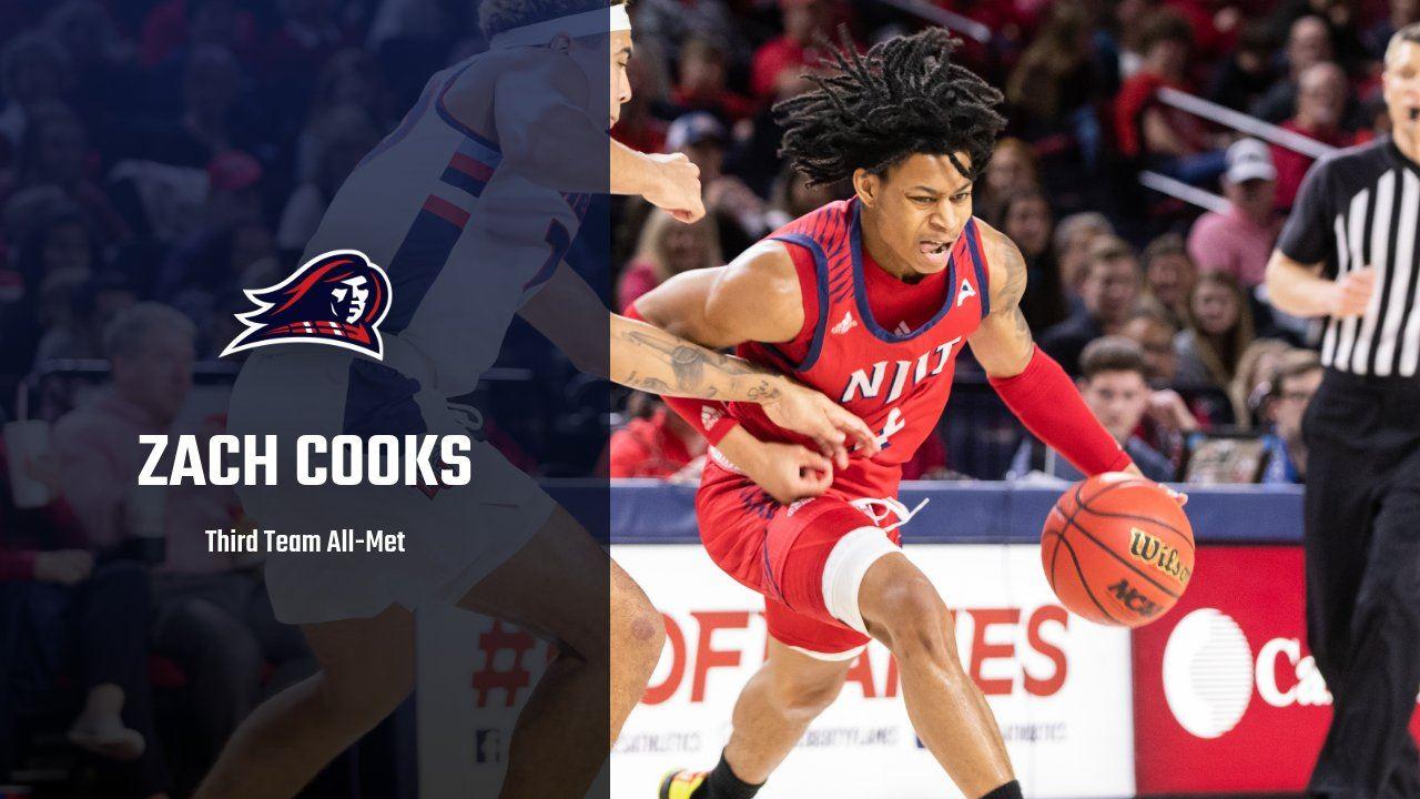 Zach Cooks Earns All-Met Honor for Second-Straight Season