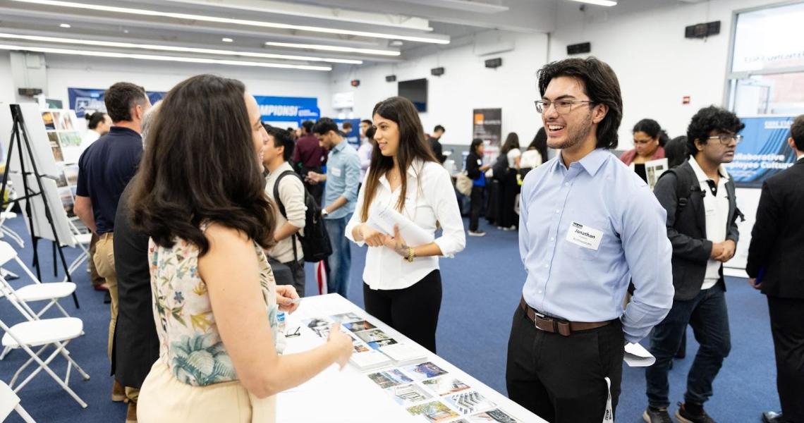NJIT's Fall Career Fair Connects Thousands of Students with Employers