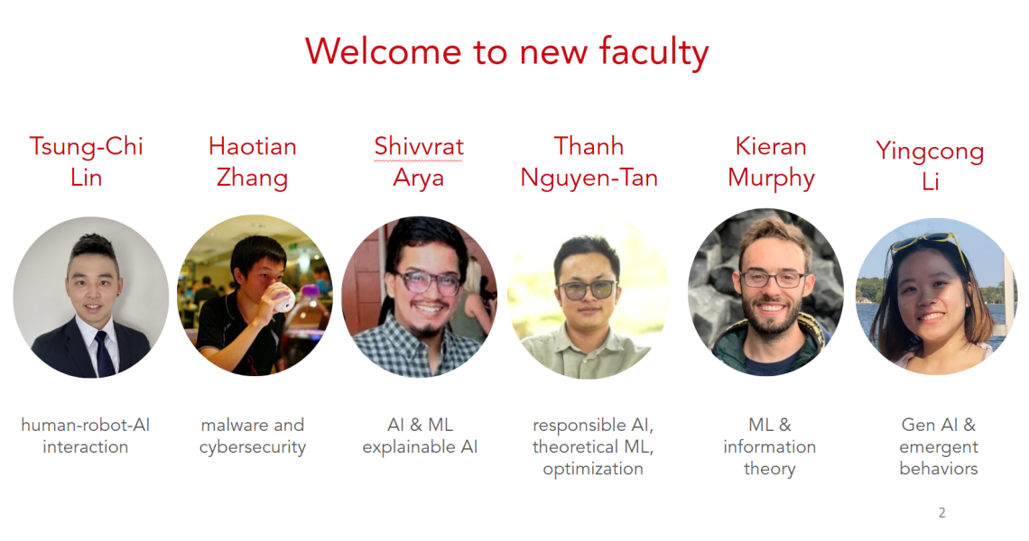Ying Wu College of Computing is Honored to Announce Six New Faculty for ...