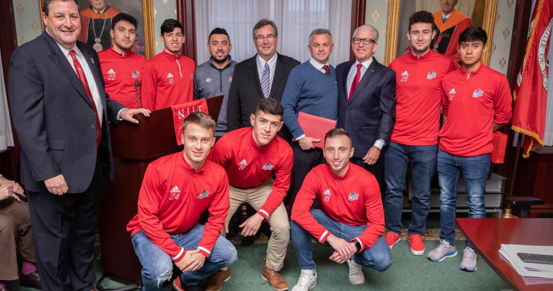 Men's Soccer Recognized by NJIT Board of Trustees for Historic Season ...